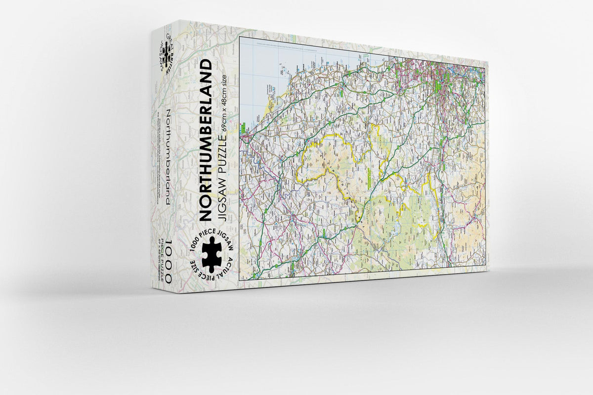 Northumberland National Park - Pieceful Maps – Phil Sproson Photography