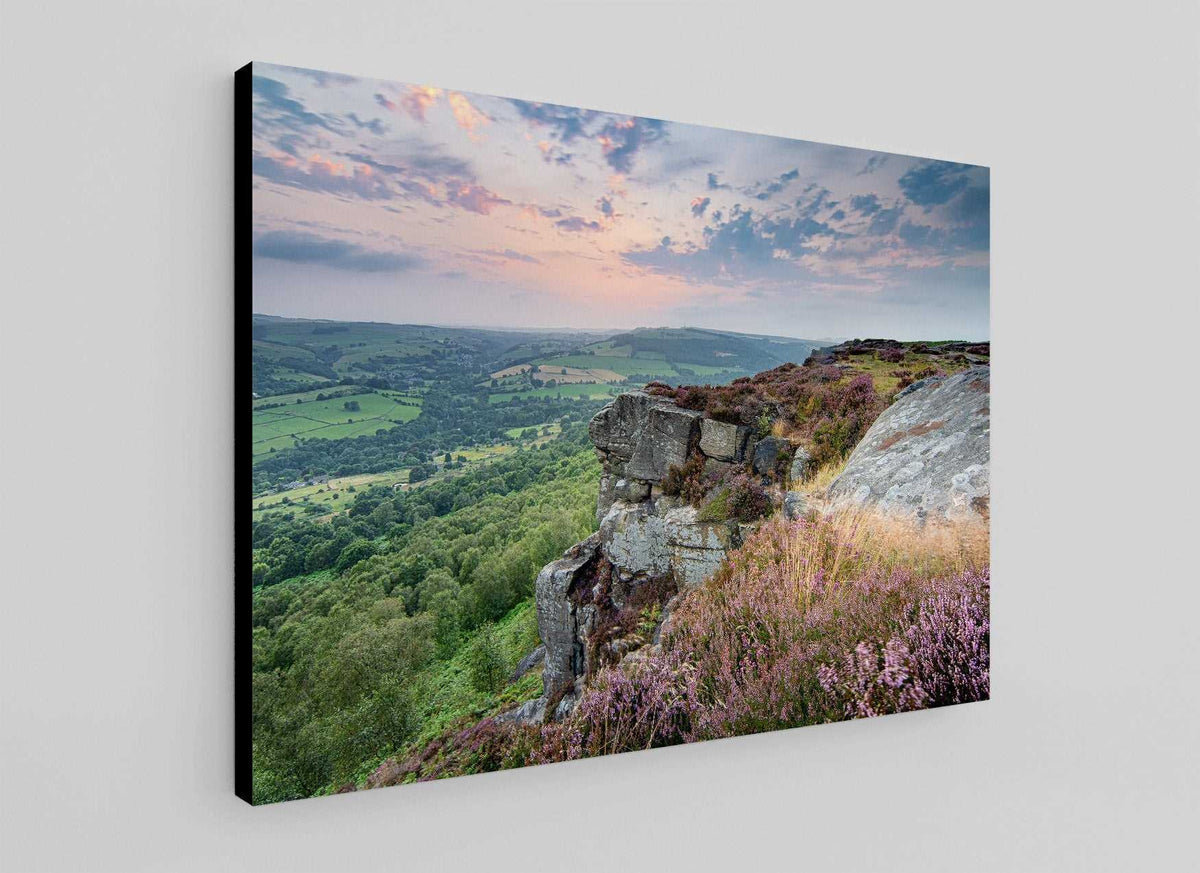 Curbar Edge Sunset - Phil Sproson Photography